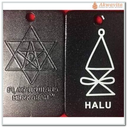 PlacaIndiana Karuna Reiki nível I Símbolos 5cm Hedvaldo Cantelli